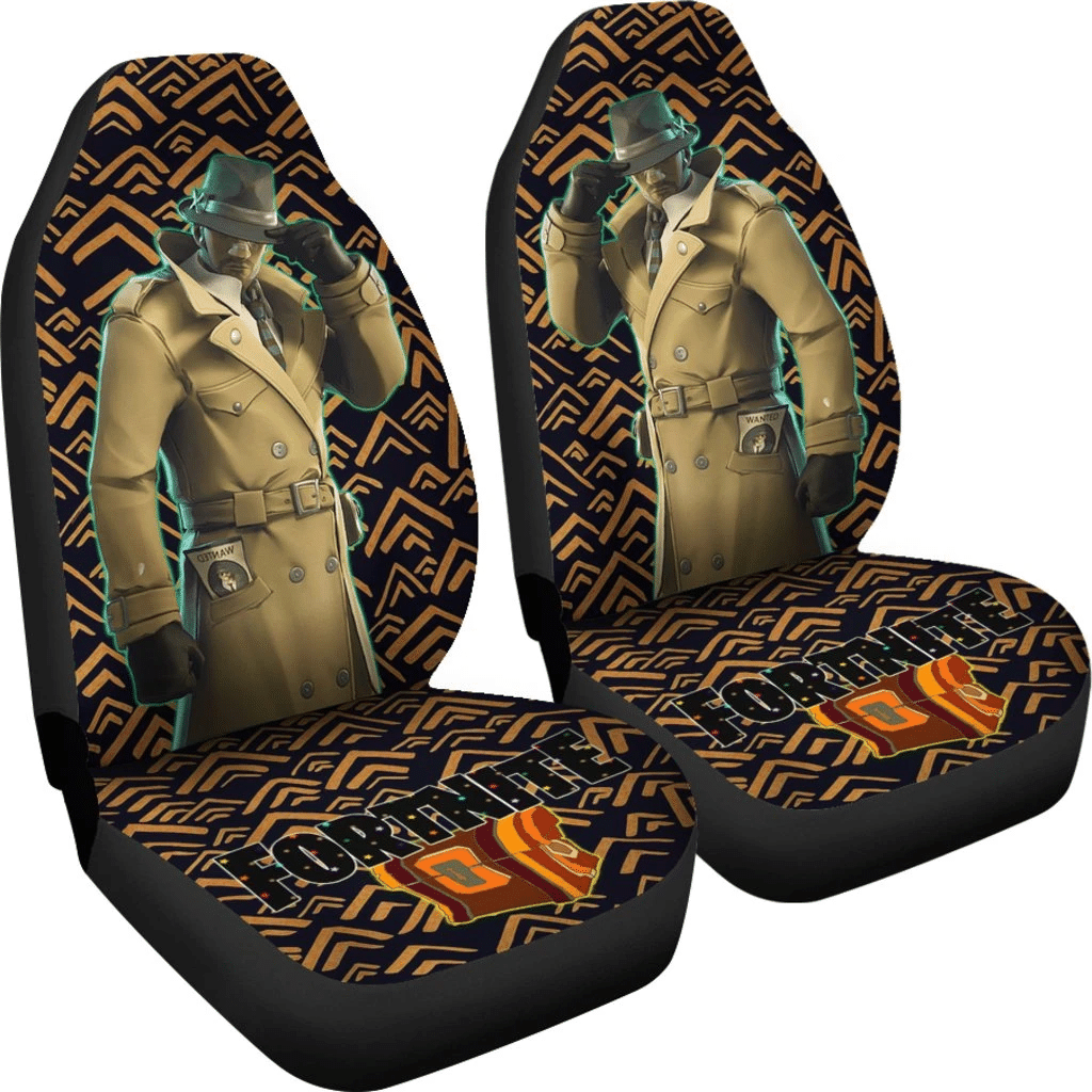 Fortnite Game Sleuth Detective Skin Outfit With Treasure Car Seat ...